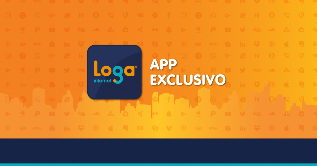 Você já baixou o APP da Loga? - Loga® Internet